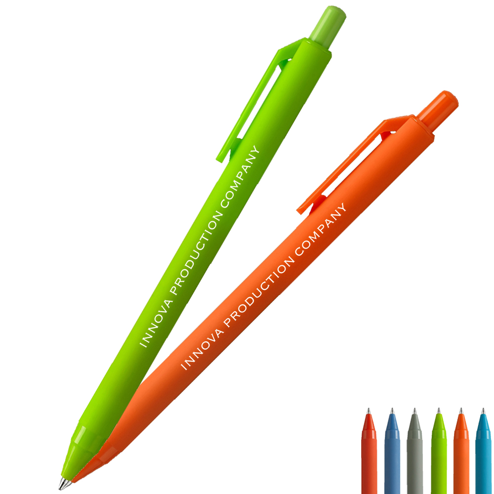 Alvin Retractable Soft Touch Gel Pen | Health Promotions Now